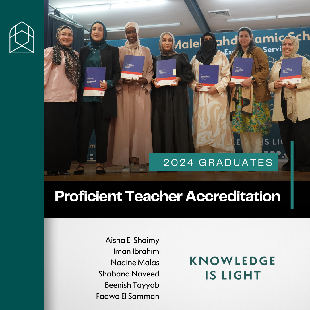 Proficient Teacher Accreditation - Malek Fahd Islamic School